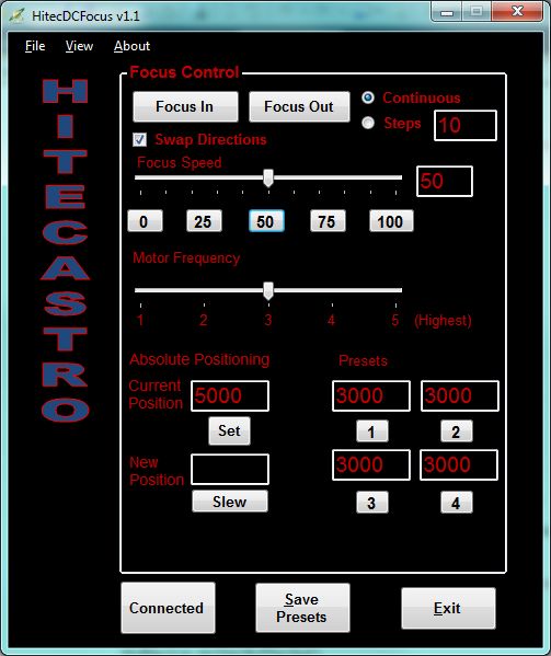 Hitec Astro DC Focus Controller - Modern Astronomy